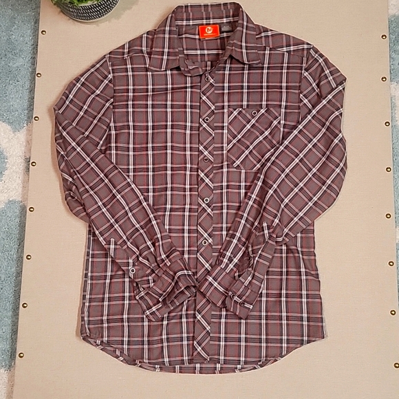 Merrell | Shirts | Merrell Selectwic Sport Flannel Mens Small | Poshmark